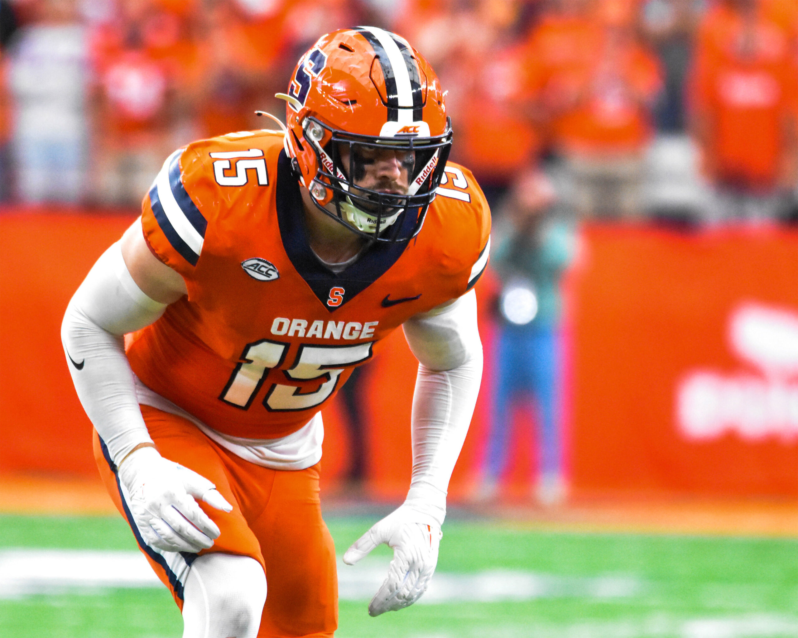 Linebacker Derek McDonald is blossoming in redshirt junior season