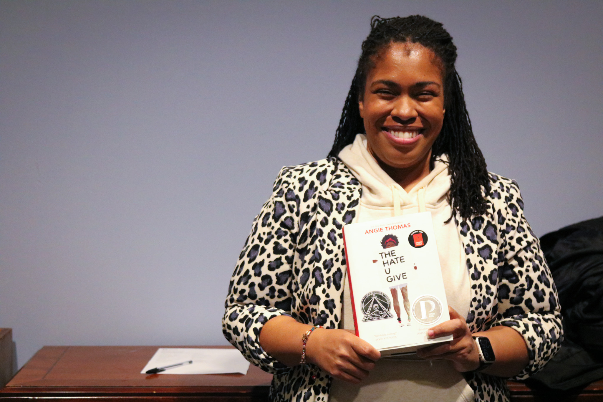 Author Angie Thomas speaks on ‘HOPE,’ awareness at Oncenter