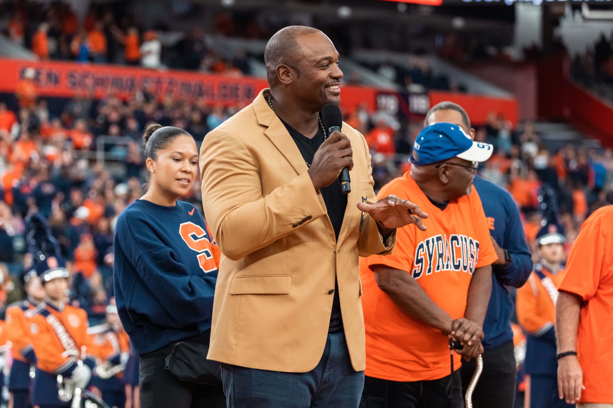 Former Syracuse DE Dwight Freeney will join SU’s football staff