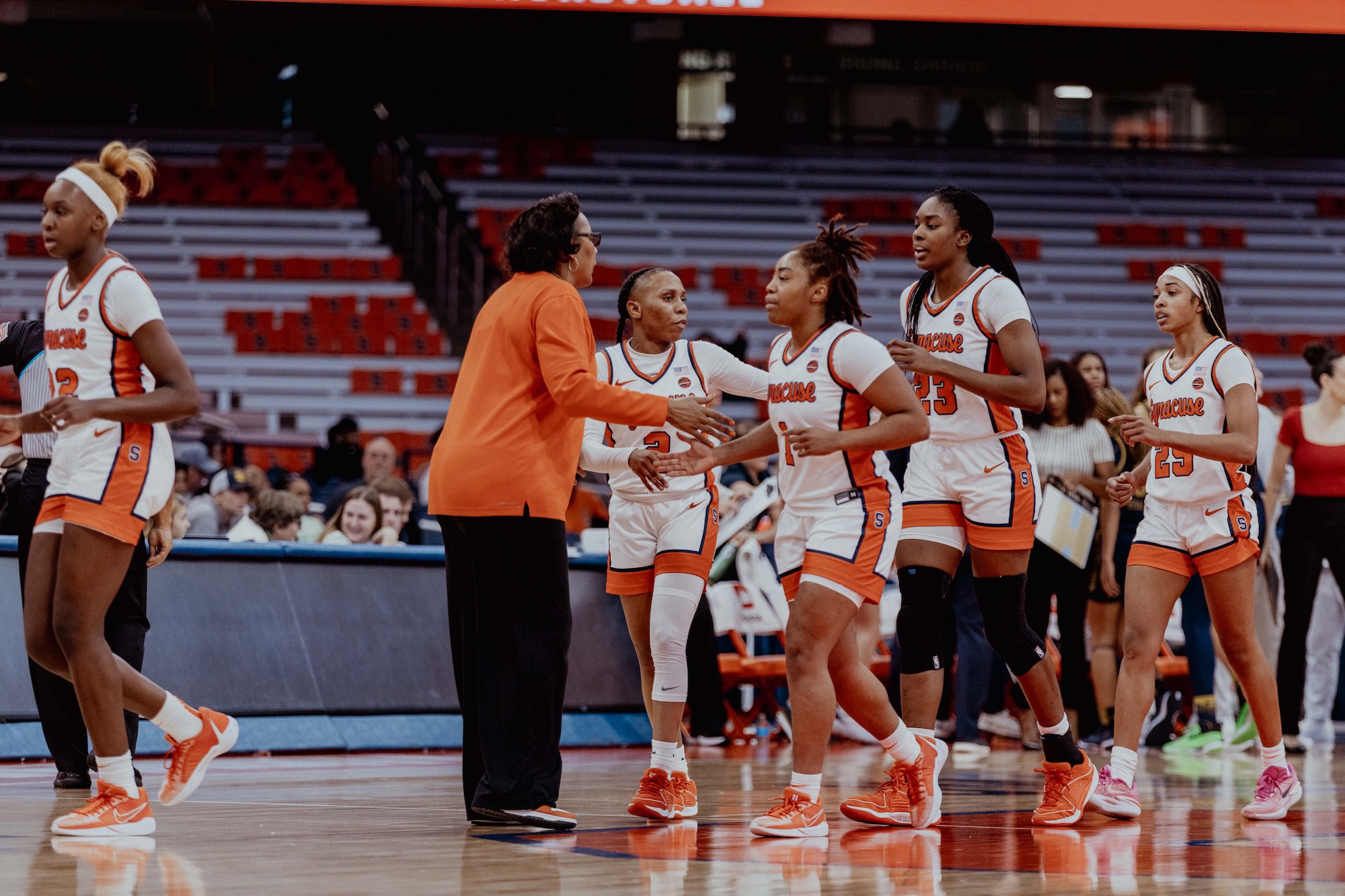 Syracuse ranked No. 25 in latest AP Poll, 1st time ranked under Felisha ...