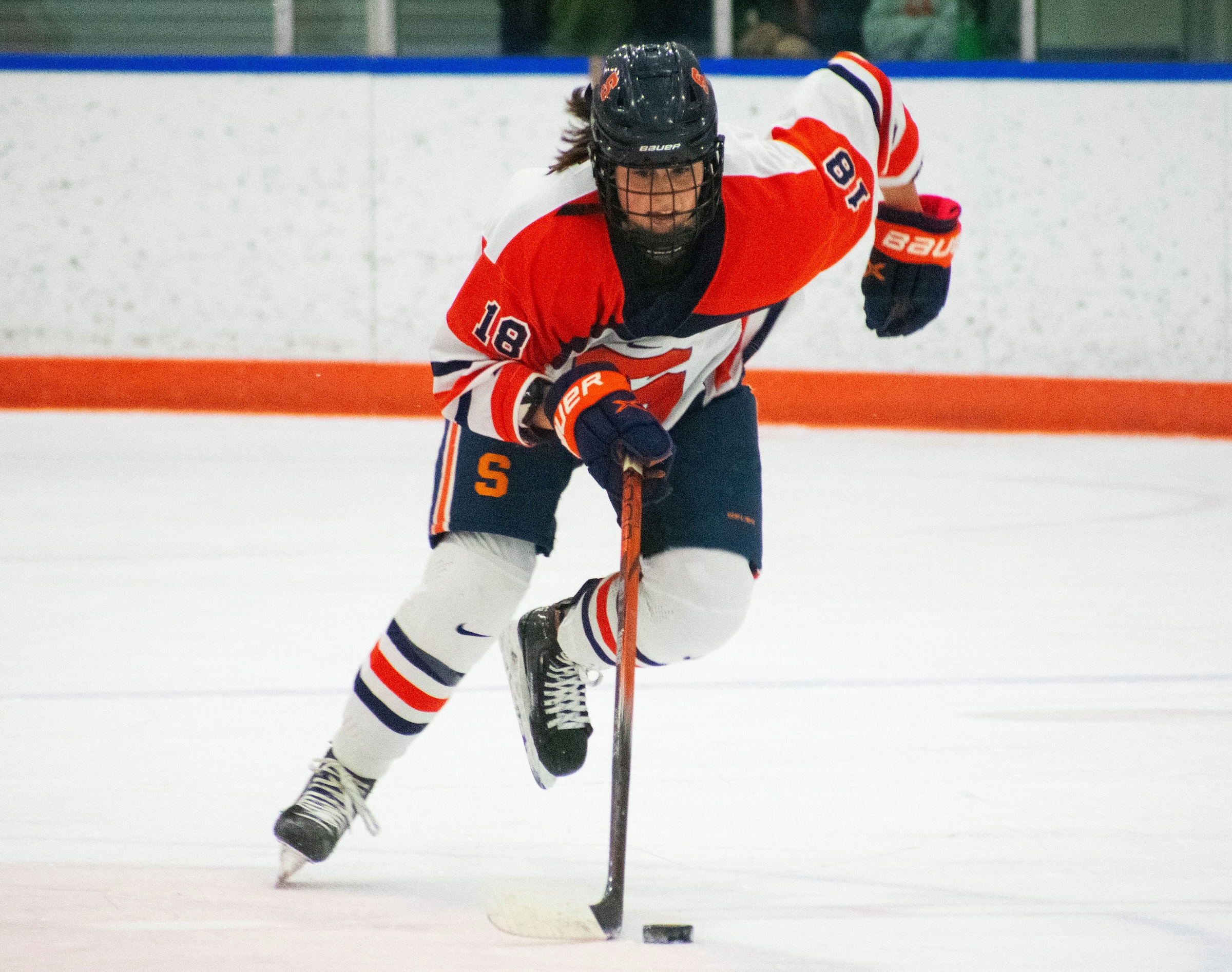 Tatum White leaves lasting off-ice legacy with Team IMPACT