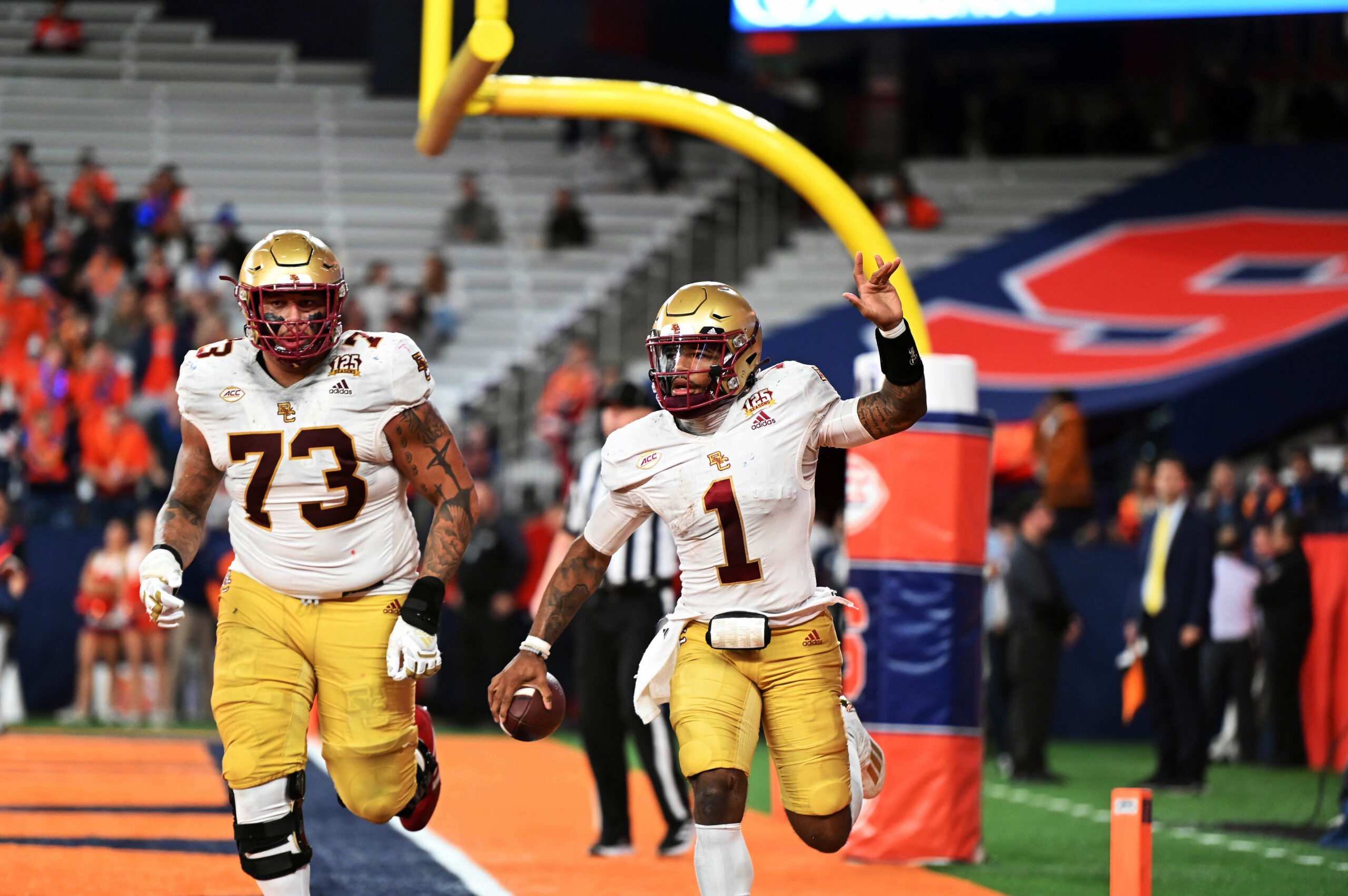 Thomas Castellanos has blossomed as BC’s star quarterback