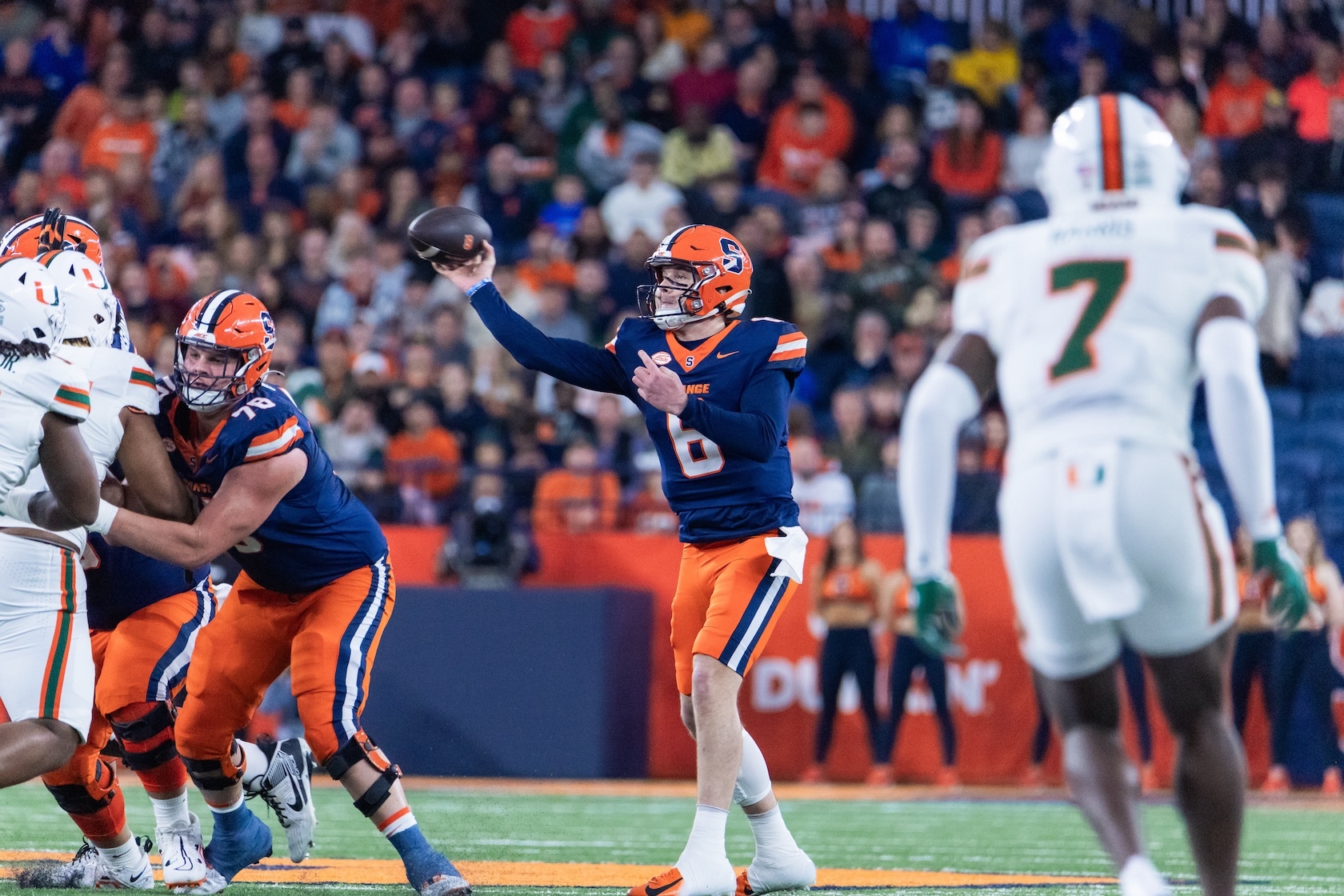 Observations from SU’s win over Miami: QB battle, strong closeout