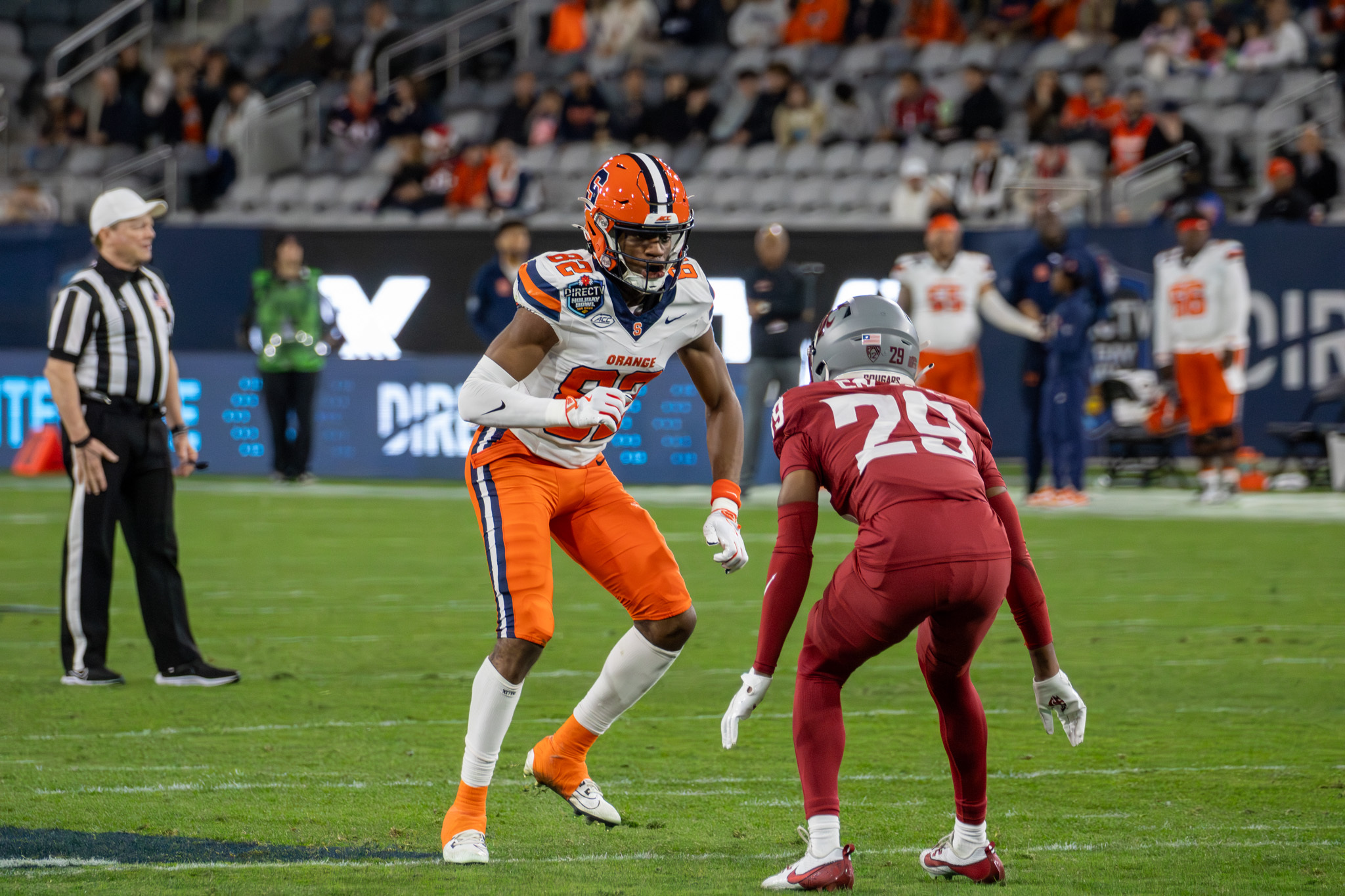 Darrell Gill Jr. leads SU with 145 receiving yards in Holiday Bowl