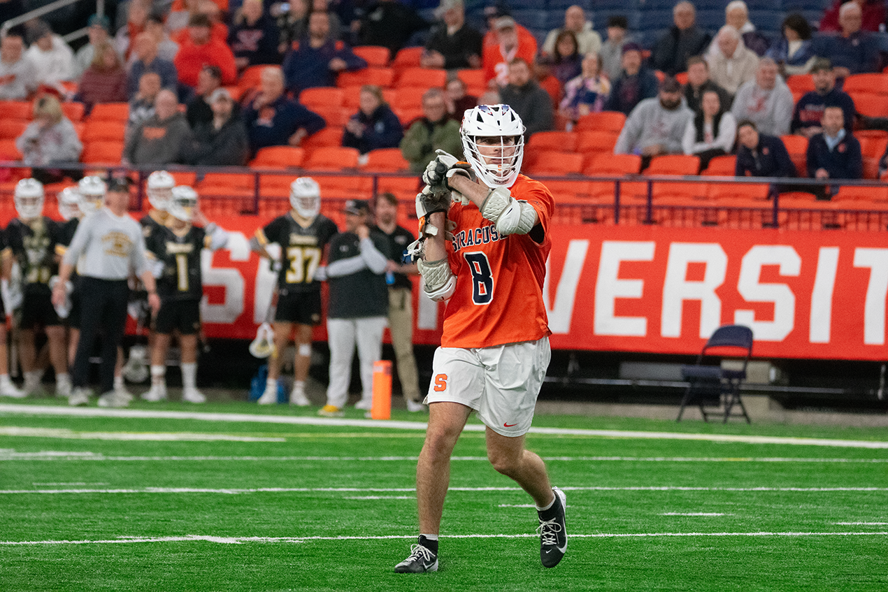 Luke Rhoa's 4 goals power Syracuse to win over Towson