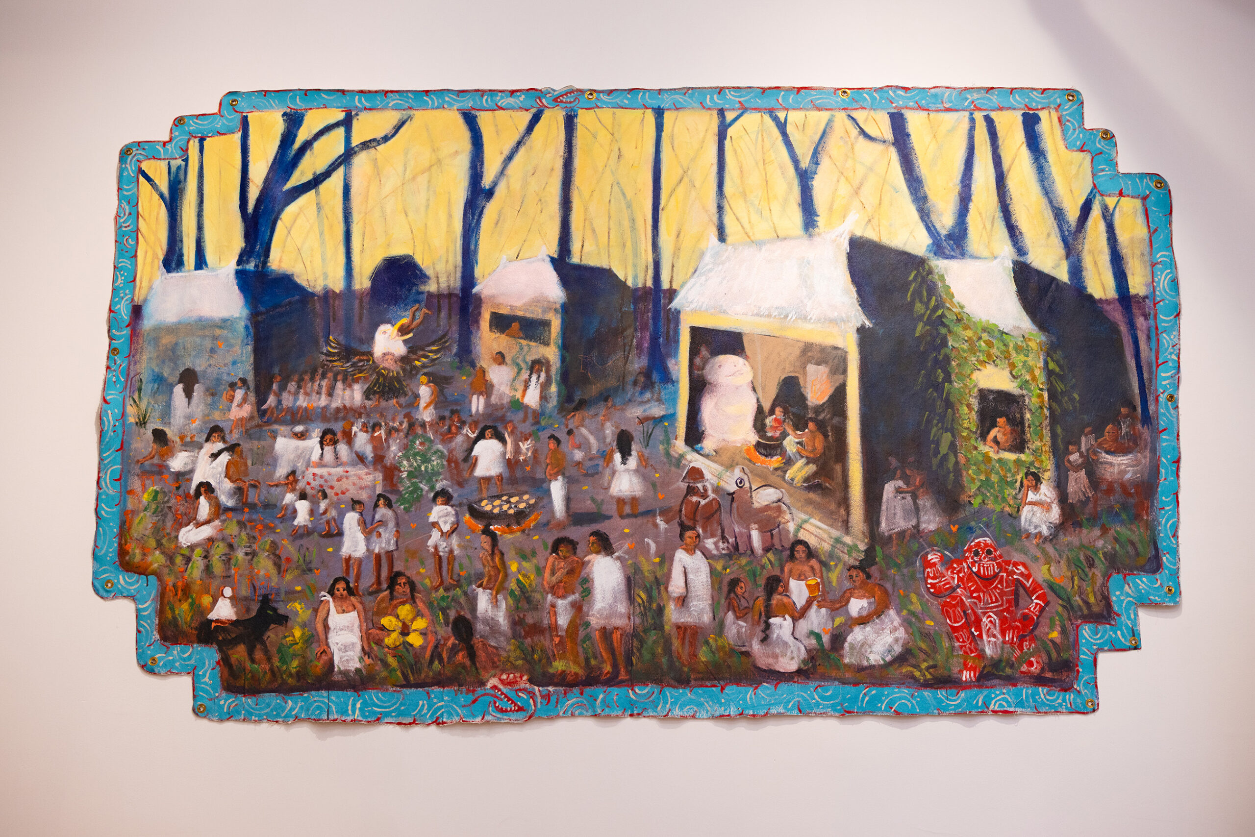 ‘Singing Wall’ murals explore identity, decolonization