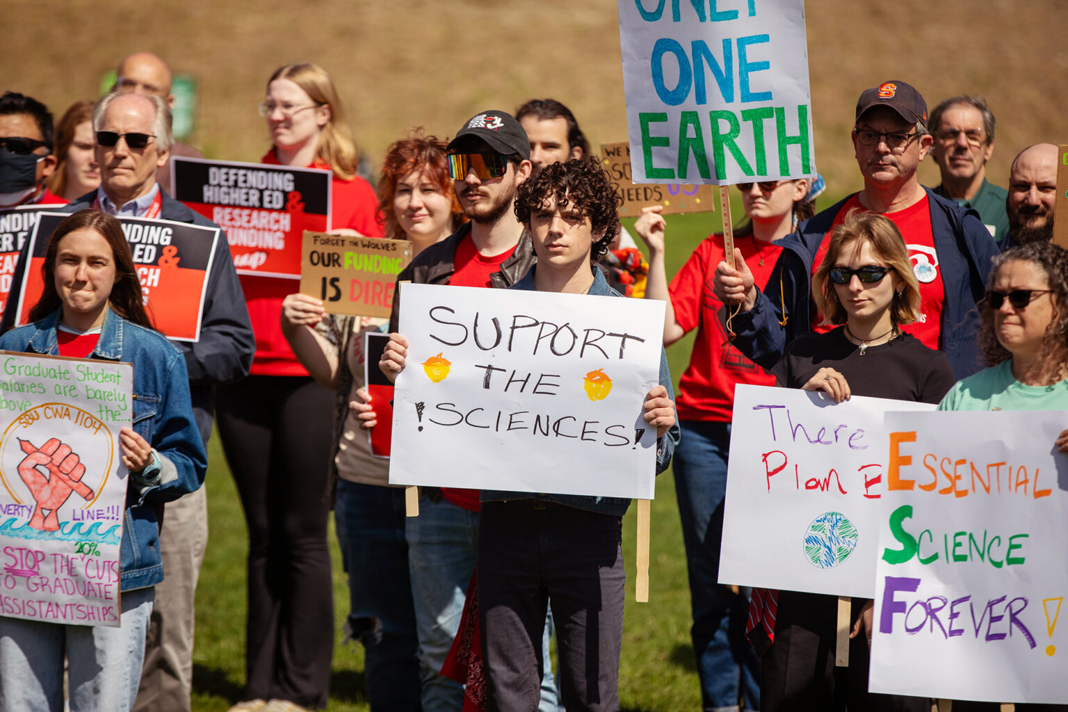 SUNY ESF protest condemns Trump’s environmental research cuts