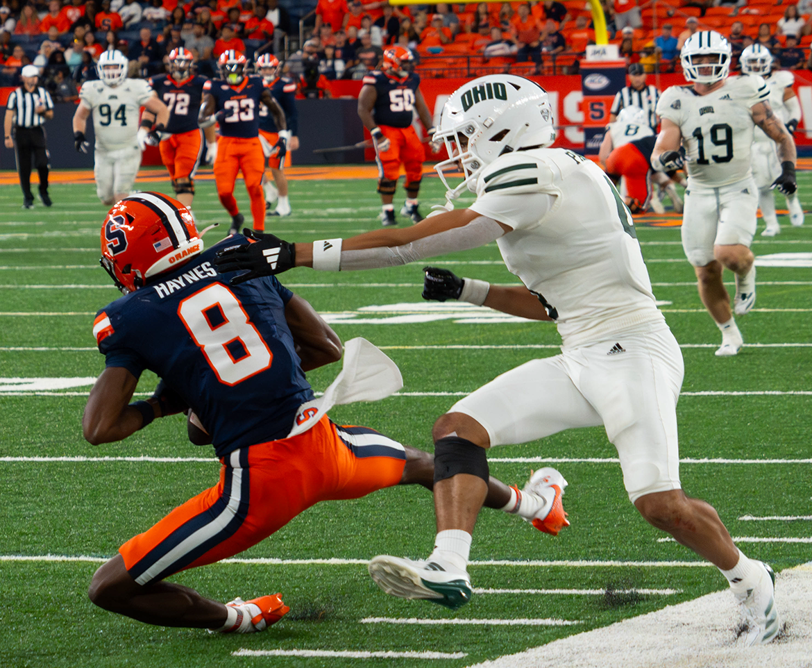 Former Syracuse WR Zeed Haynes enters transfer portal