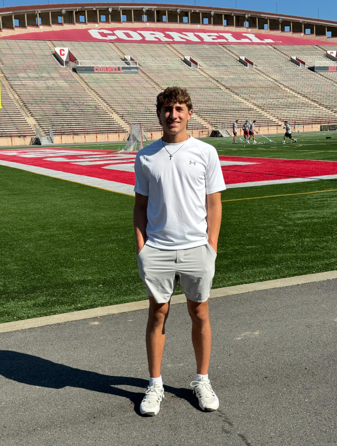 Michael Santillo's national experience aided Cornell commitment