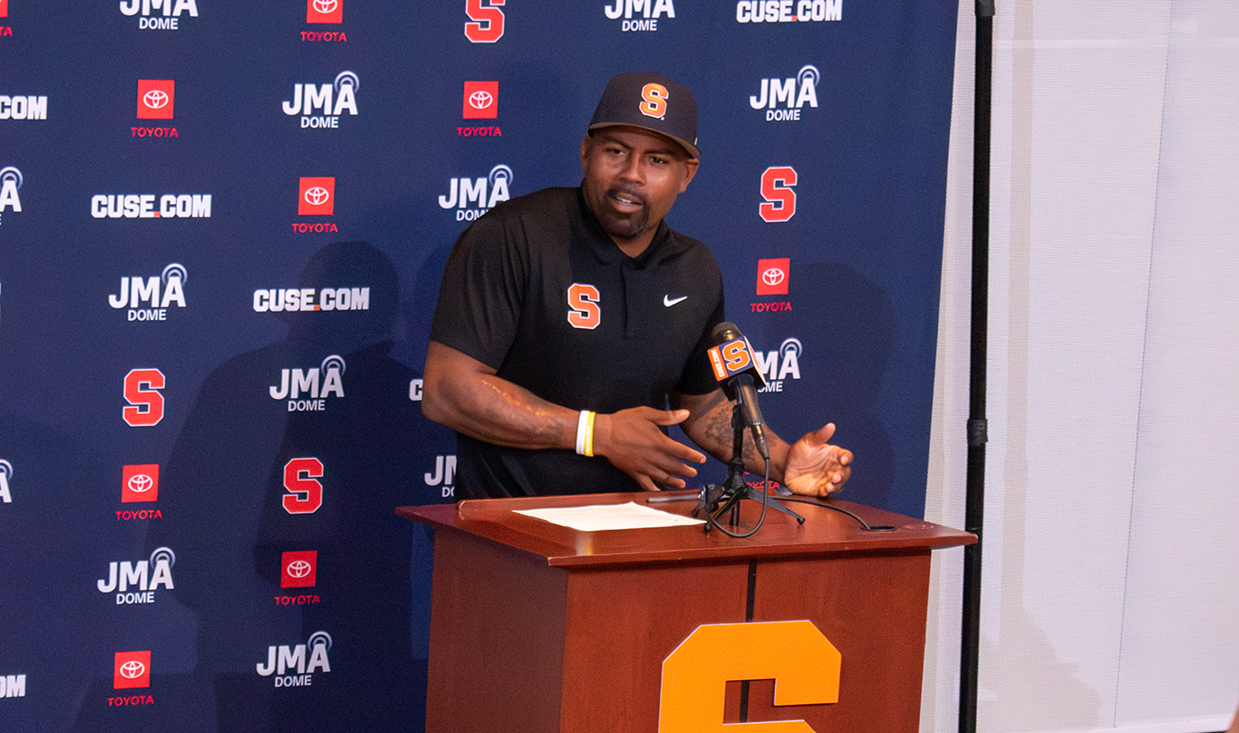 Fran Brown talks Jamie Tremble, O-line at weekly presser