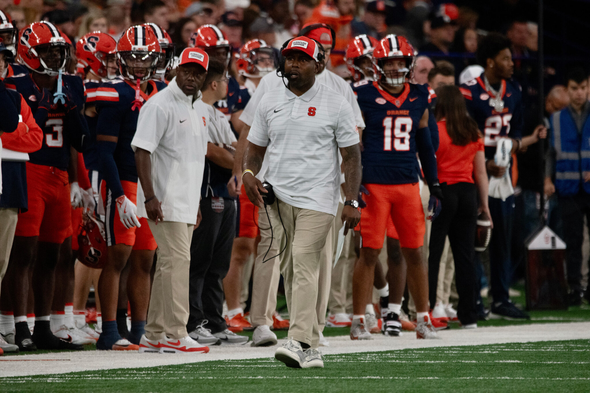 Fran Brown’s sideline calmness helps SU to comeback over UConn