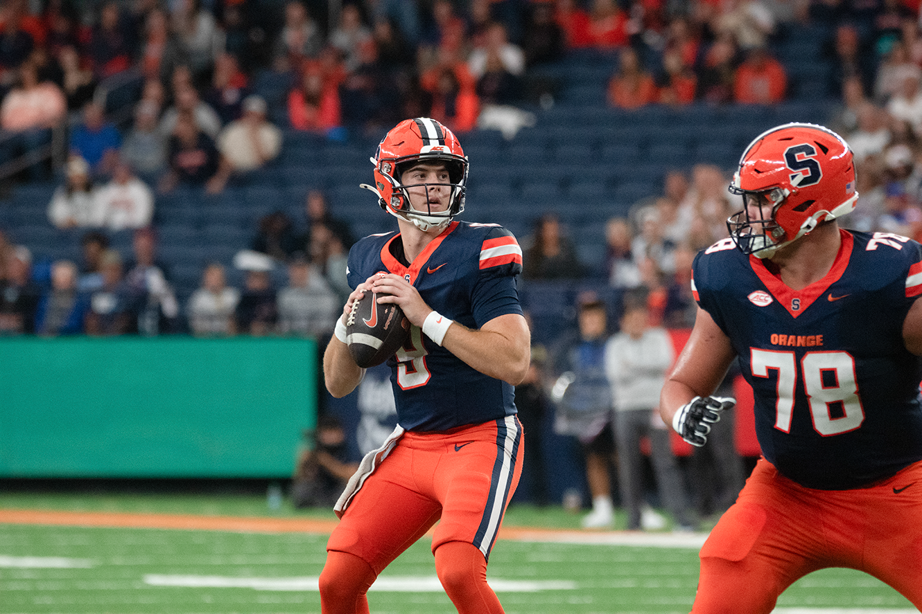 Steve Angeli overcomes inconsistency to help SU past UConn