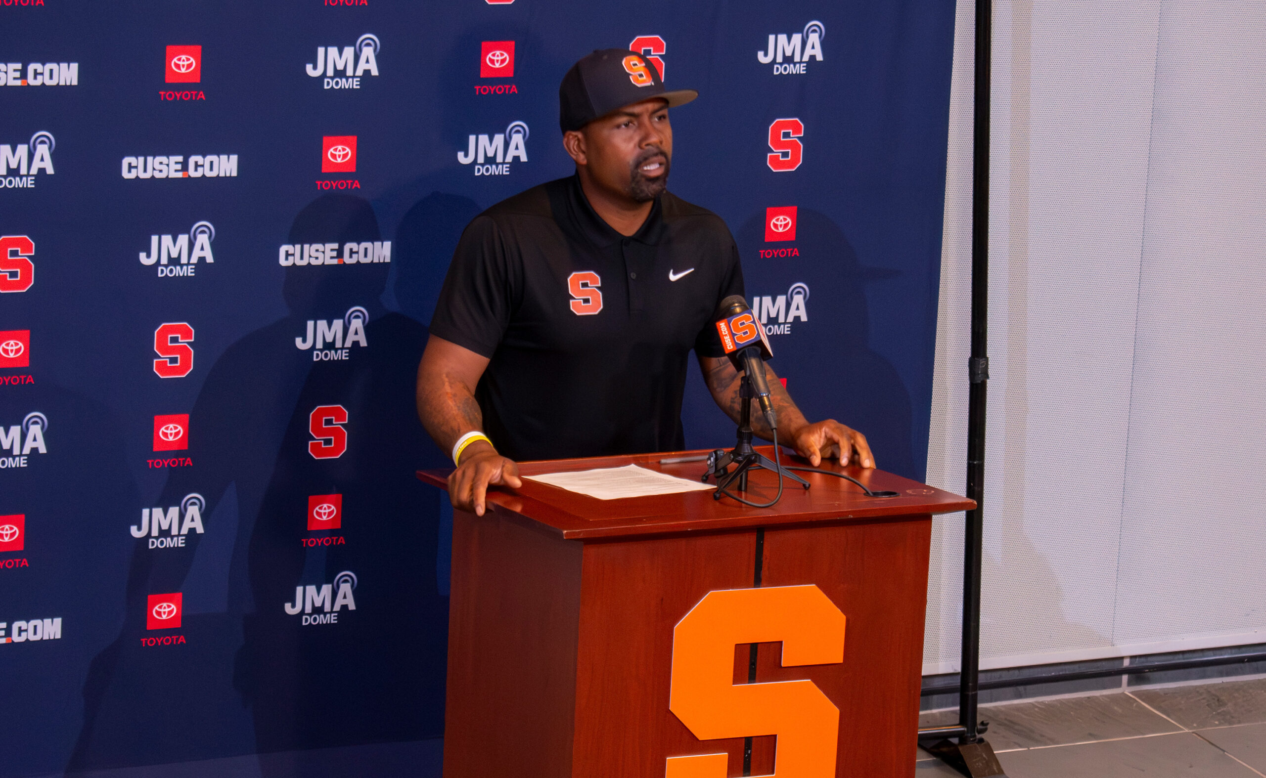 Fran Brown talks early lessons, Colgate matchup at weekly presser