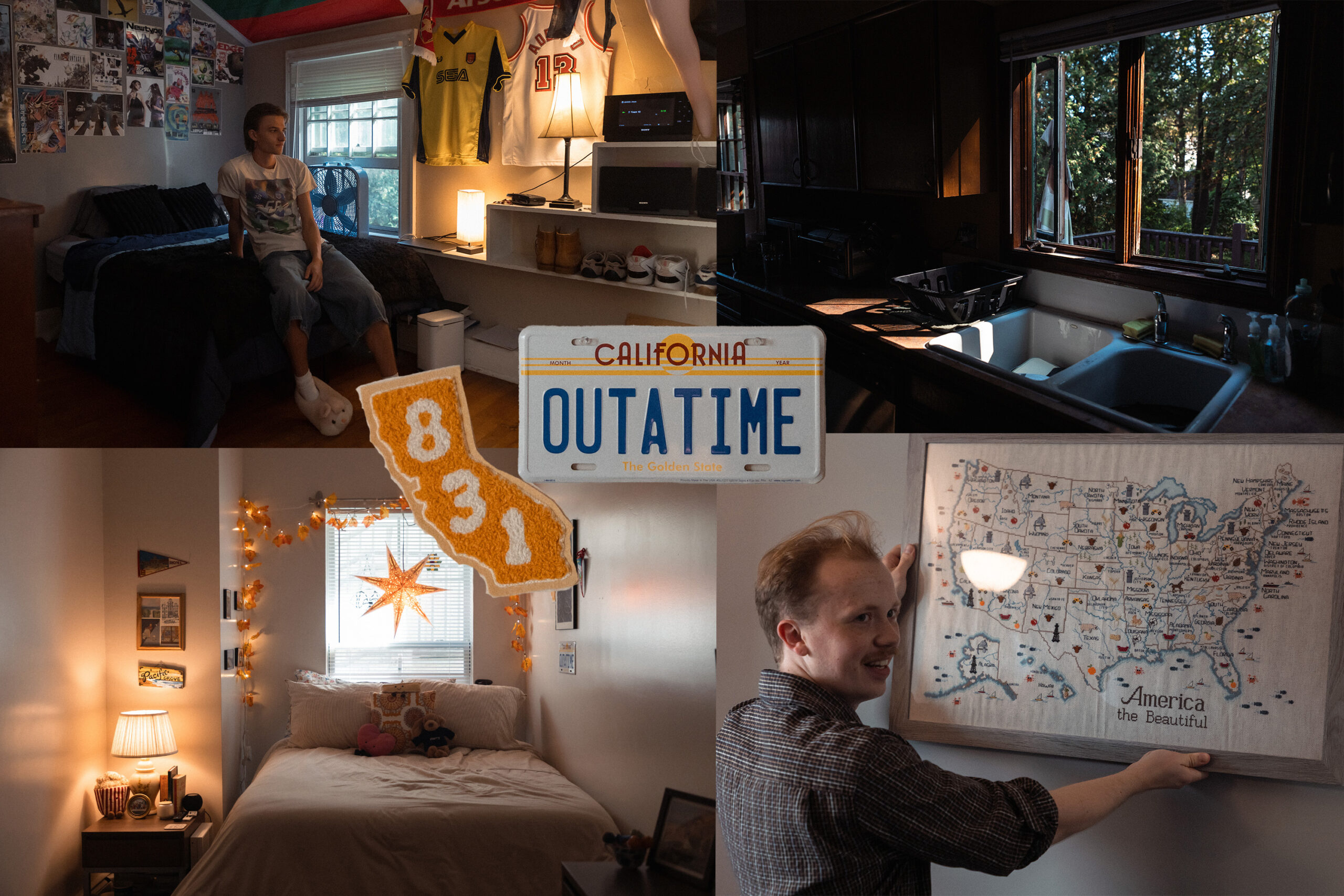 Off-campus decor showcases students’ personalities