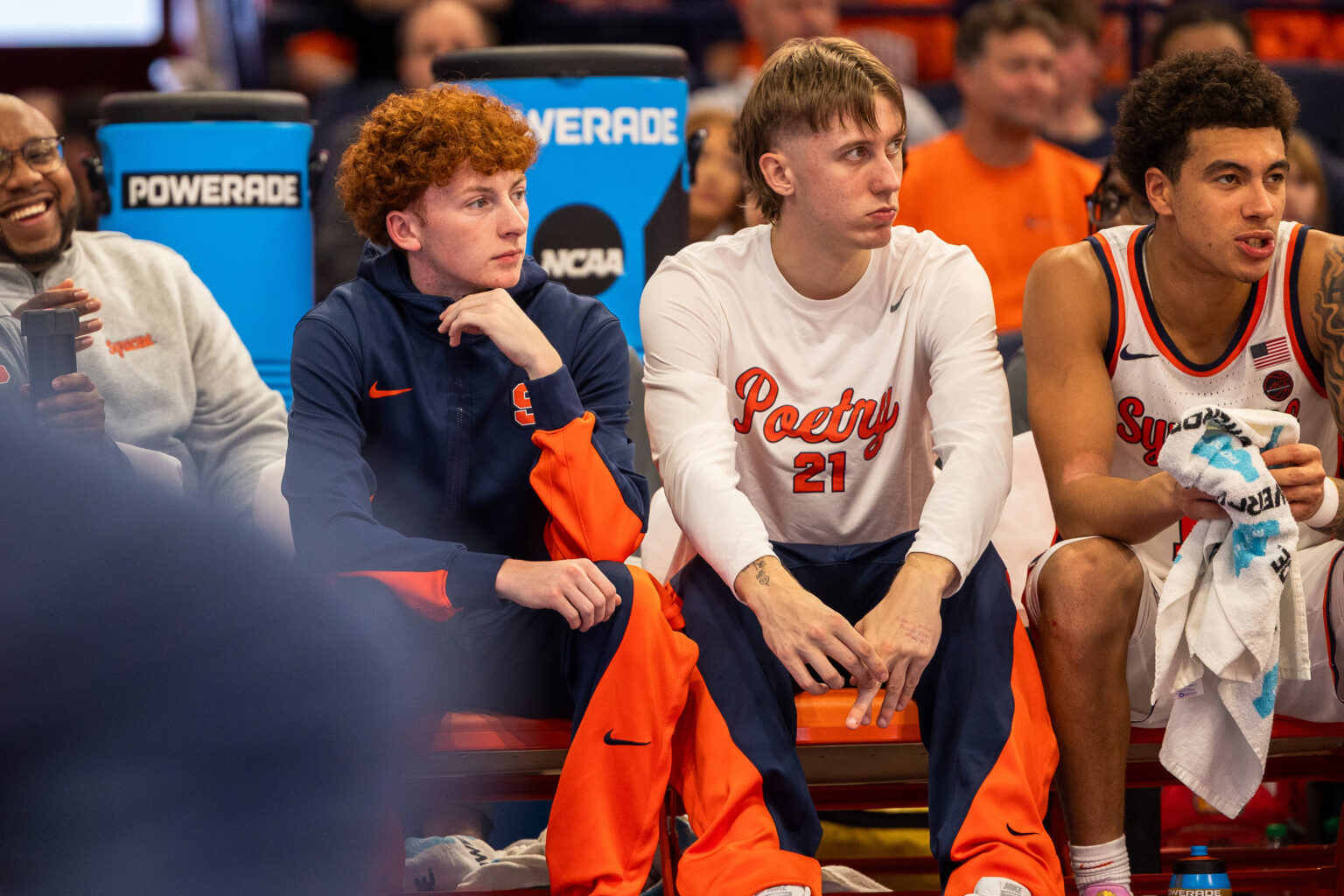 Meet the ‘juicing station,’ Syracuse’s bench mob fueling 3-0 start