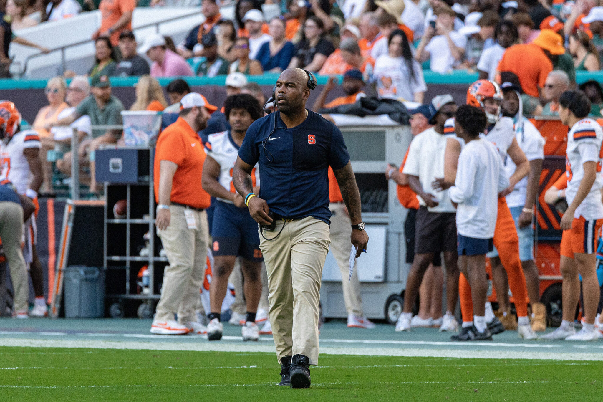 Fran Brown fell short in the NFL. At Syracuse, he’s in the spotlight.