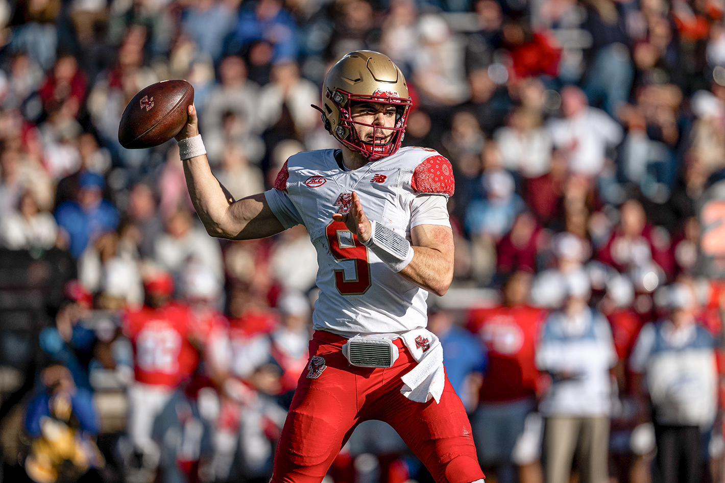 BC's Dylan Lonergan shook off benching to become starter again