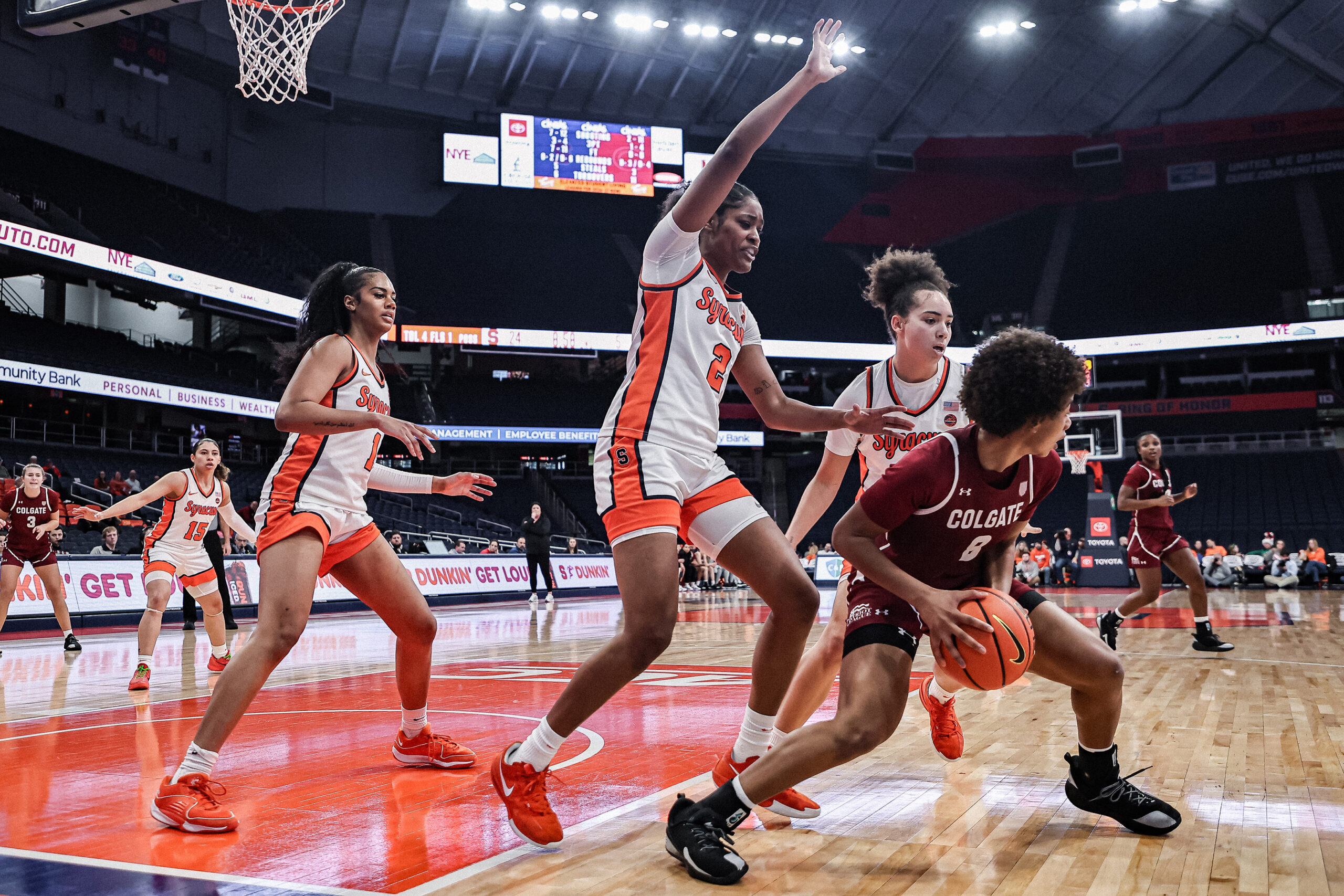 Observations from SU's win vs. Colgate: Hot start, Burrows shines